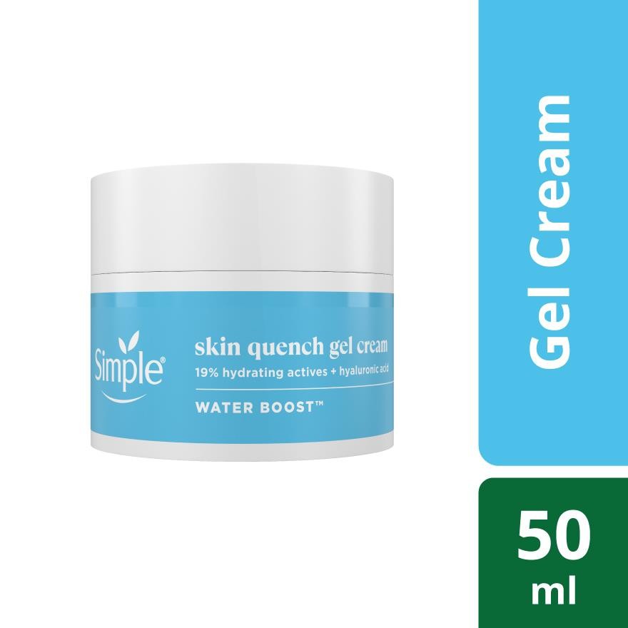 SIMPLE Water Boost Skin Quench Gel Cream 50ml | Shopee Malaysia