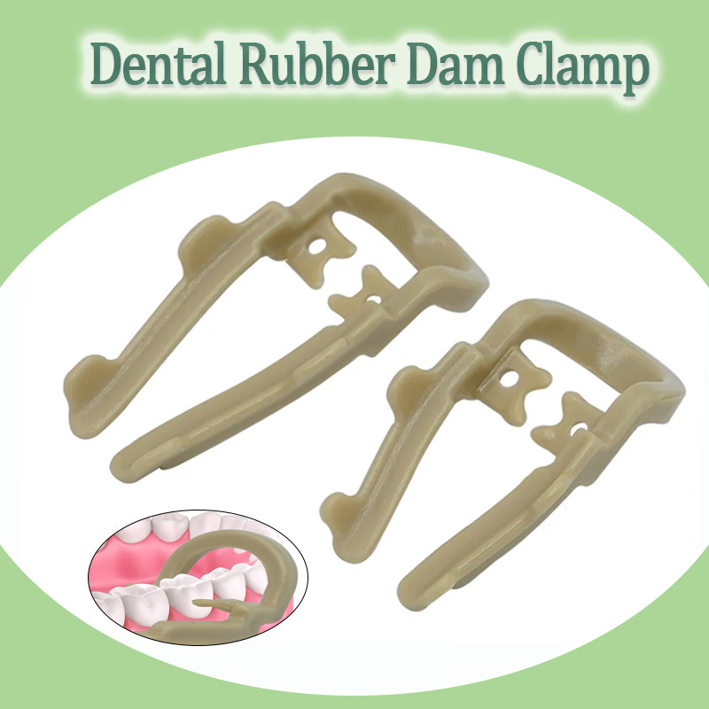 Long/Short Size Dental Distal Extension Rubber Dam Clip Autoclavable ...