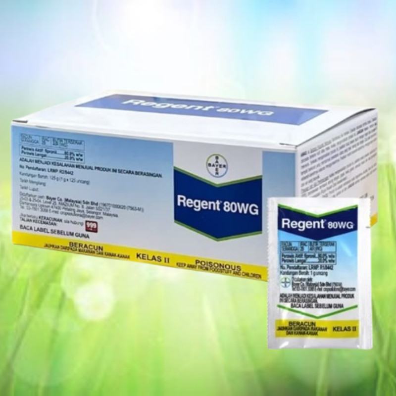 [ORIGINAL] 1KOTAK REGENT 80WG (1Gx125 PACK) BAYER Racun Fipronil Anai ...