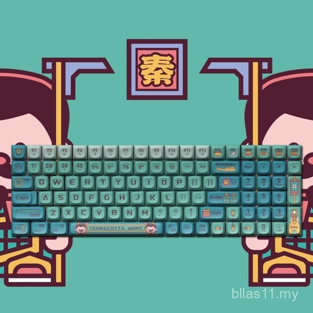Lofree lofree Terracotta Warriors Theme Keycap (Only Keycap, Not ...