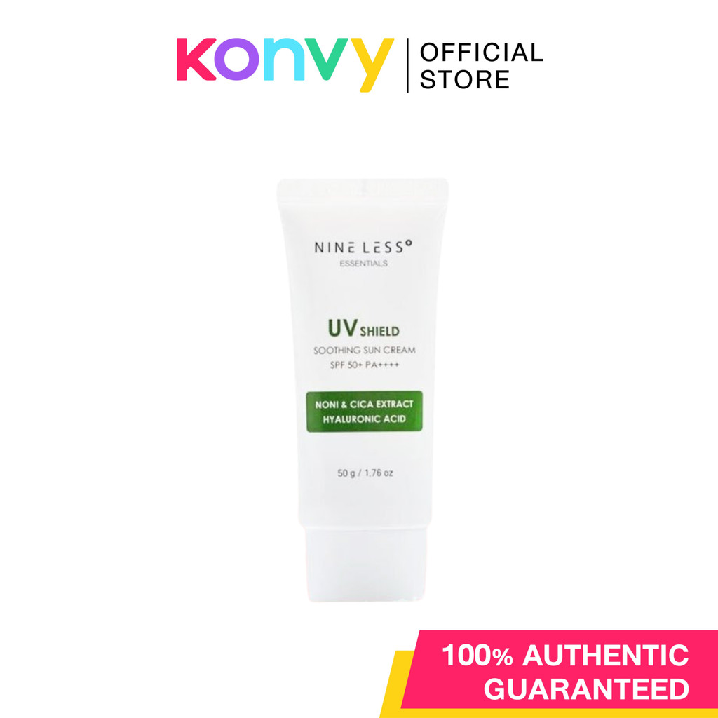 NINELESS Essentials UV Shield Soothing Sun Cream SPF50+ PA++++ (50g ...