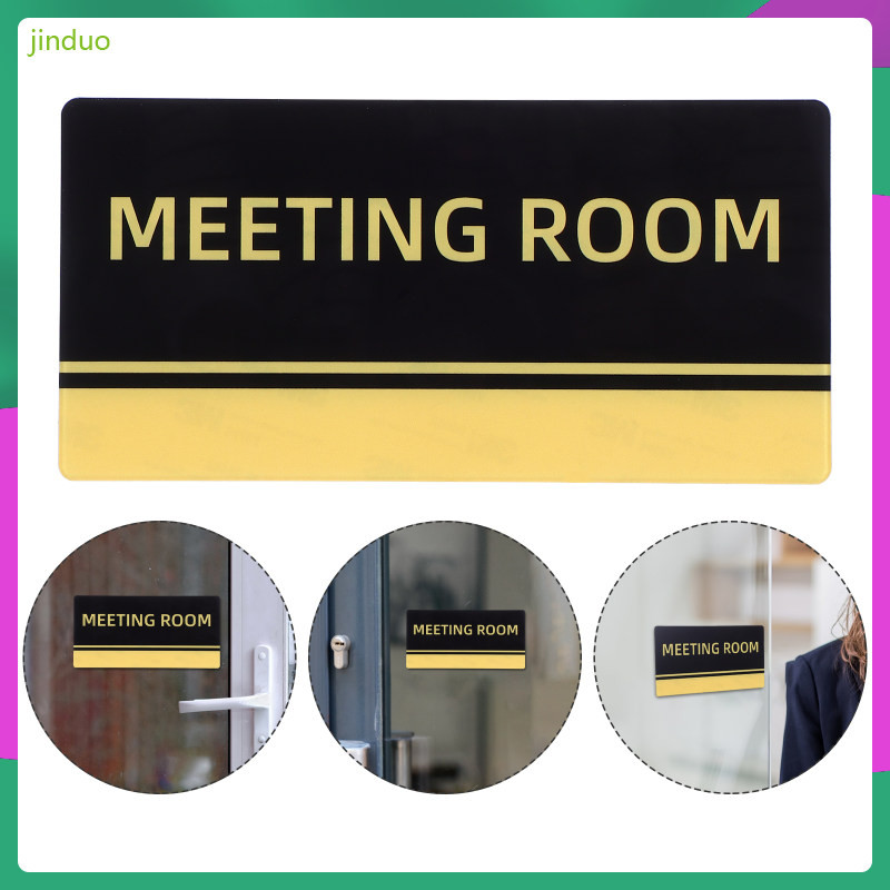 Meeting Room Signage Hanging Door Conference Signs for Office jinduo ...