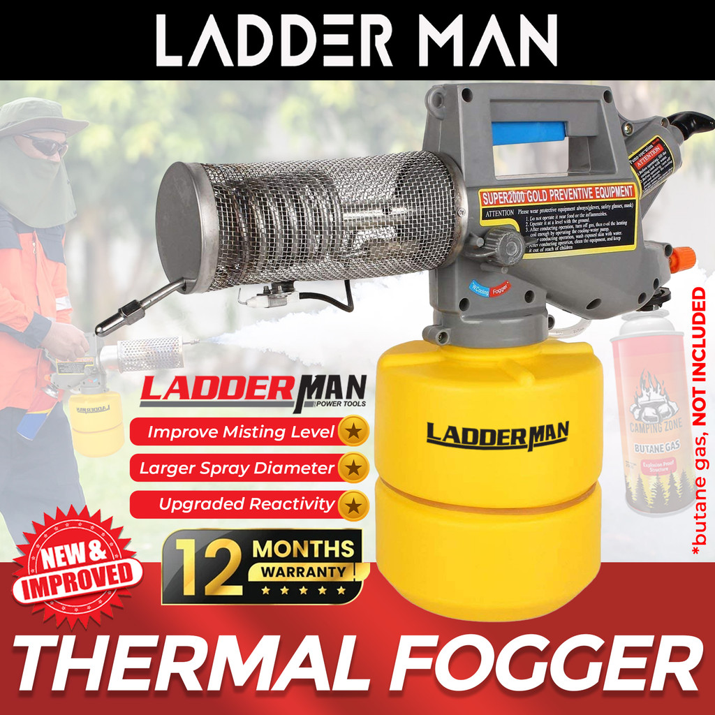 2000 FOGGER MACHINE 2L Mosquito Insect Pest Killer Bug Control Thermal ...