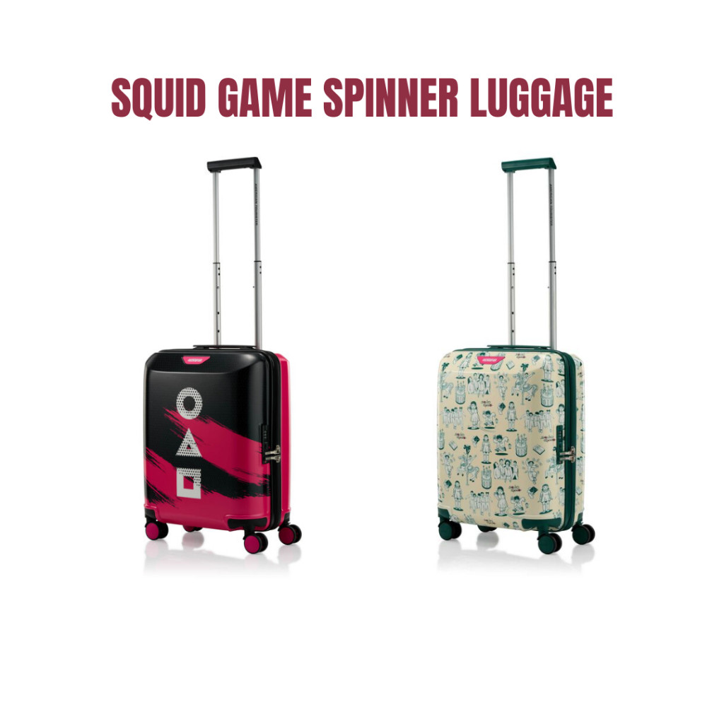 Tourister Limited Edition Squid Game Spinner Luggage 52cm – Cabin Size ...