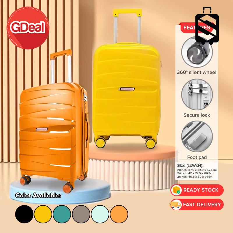 GDeal SKY TRAVELLER SKY383 3-In-1 PP Hard Cover Anti Theft Luggage For ...