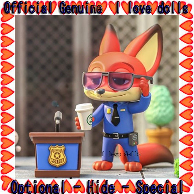 Disney Zootopia PopMart Disney Series Official Figures Cute Characters ...