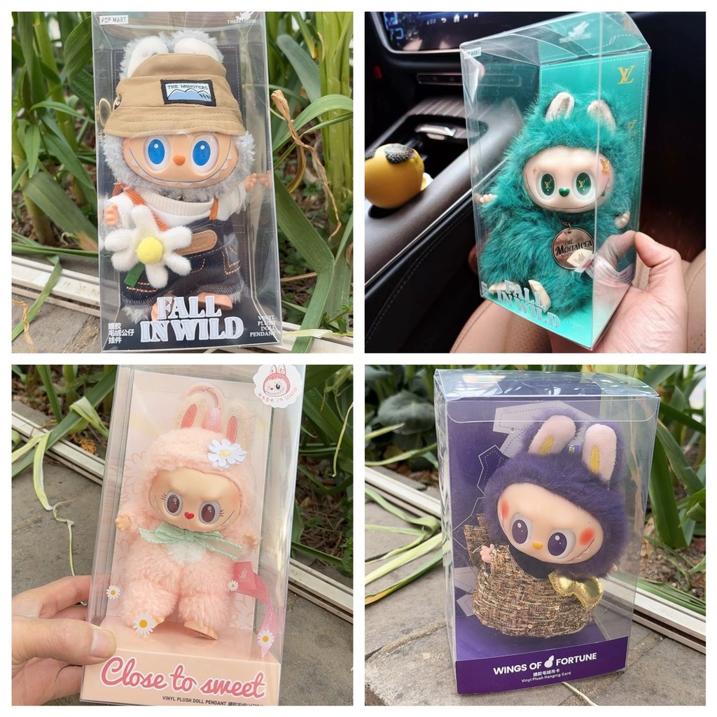 Pop Mart LABUBU THE MONSTERS Spring Wild Home LABUBU Vinyl Plush Doll ...