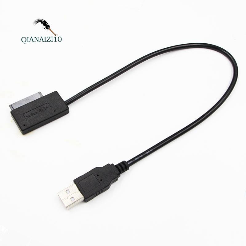 35CM USB Adapter PC 6P+7P CD DVD Rom SATA to USB 2.0 Converter Slimline ...
