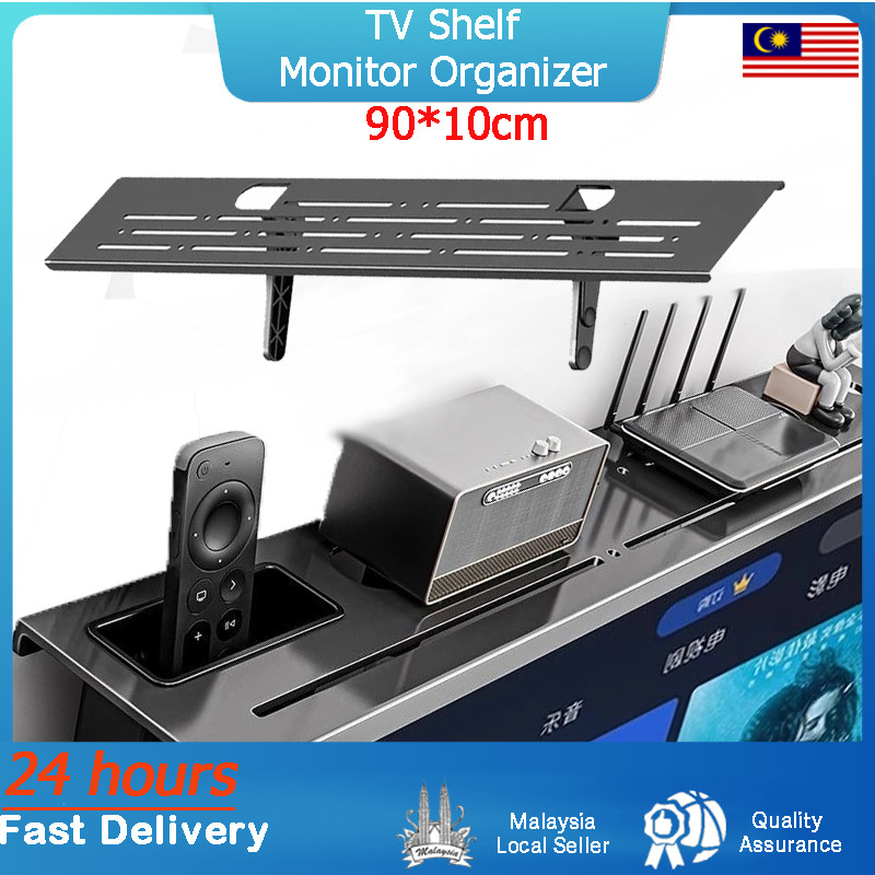 Adjustable TV Top Shelf Rack Stand Computer Monitor/ Screen/ TV Rack TV ...