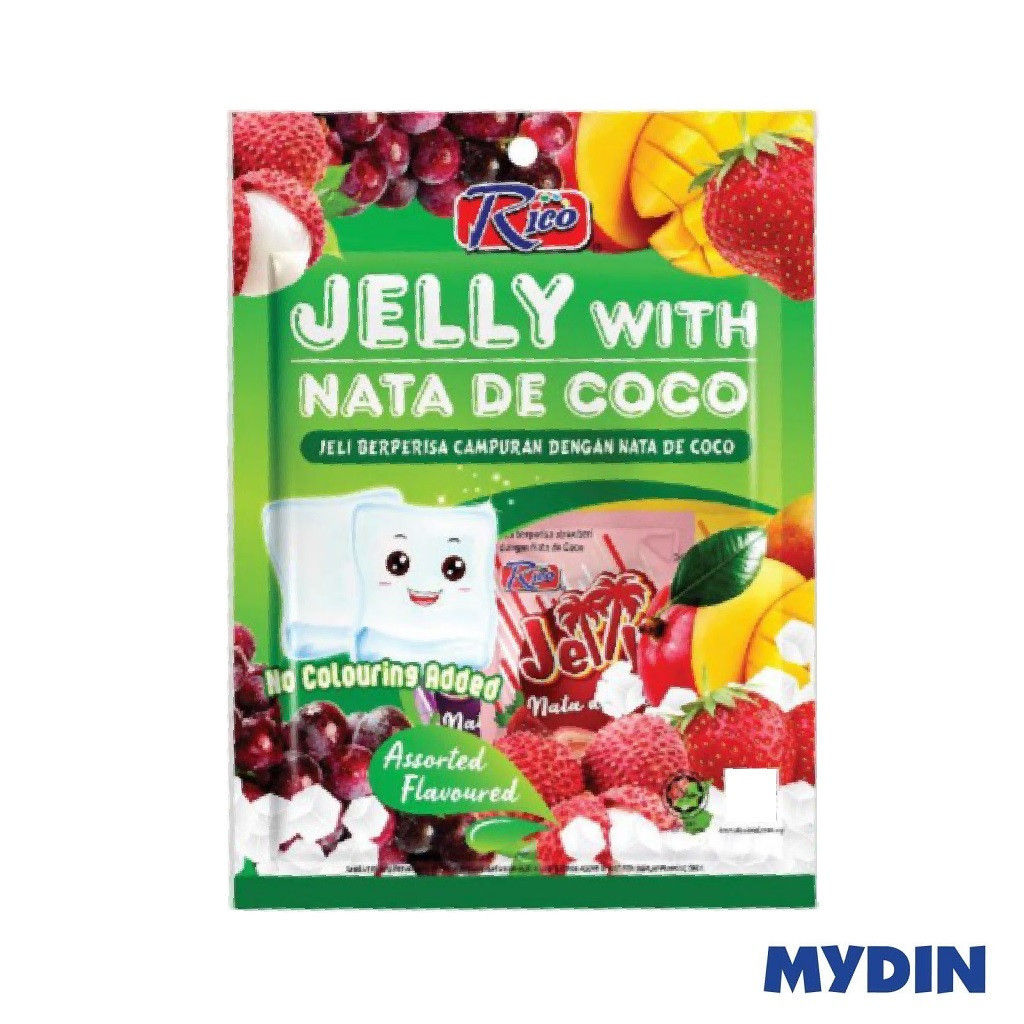 Rico Jelly With Nata De Coco Assorted Flavoured (100g) | Shopee Malaysia