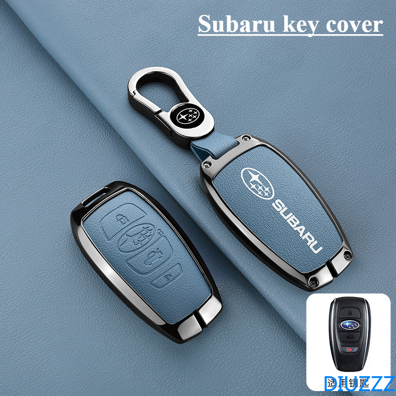 Zinc alloy Fob Shell Car Key Case Cover Keychain For Subaru BRZ XV SV ...