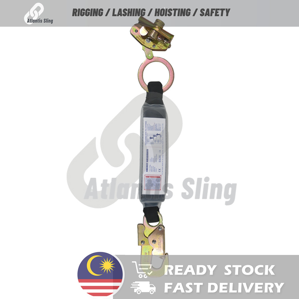 Rope Grab Fall Arrester With Absorber HT-G04 | Shopee Malaysia