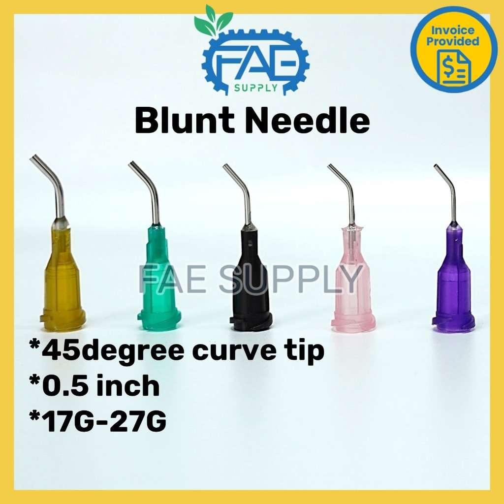 Dispensing Needle Blunt needle 17G 18G 19G 20G 21G 22G 23G 24G 25G 27G ...