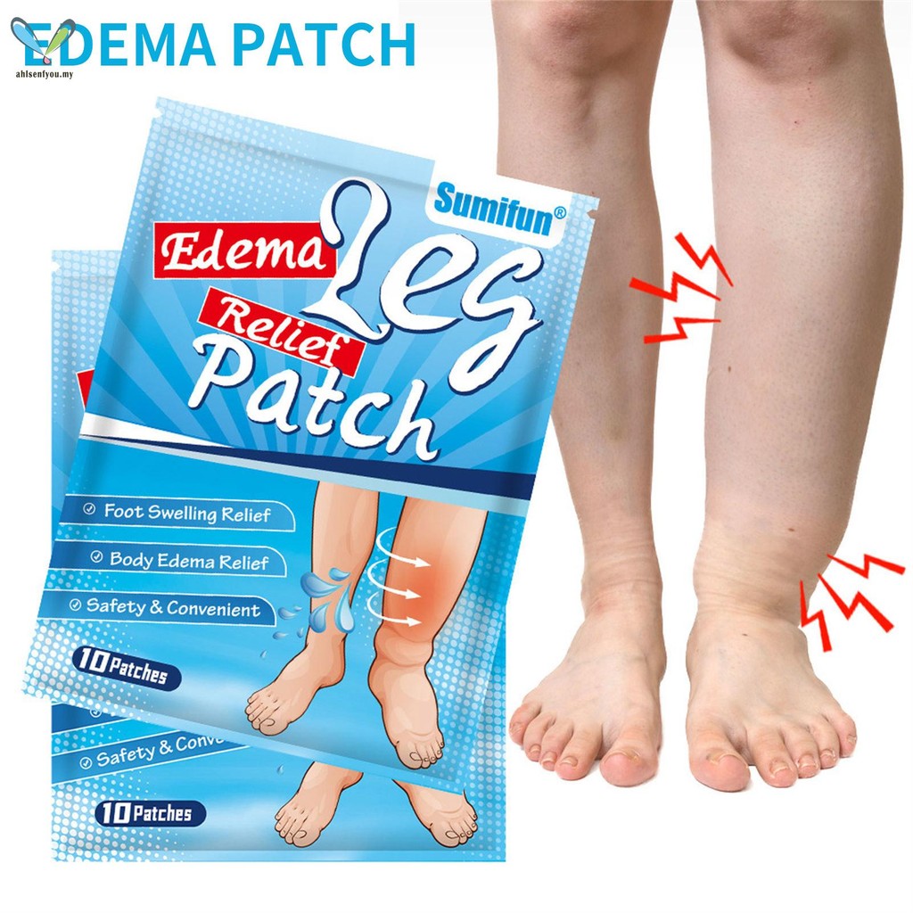 10pcs Leg Swelling Relief Patch Vasculitis Phlebitis Spiderleg Medical ...