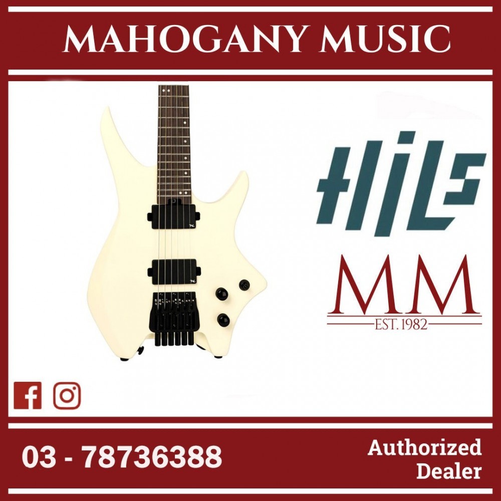 HILS NEXT Series Headless Guitar HN3 - Satin Ivory | Shopee Malaysia