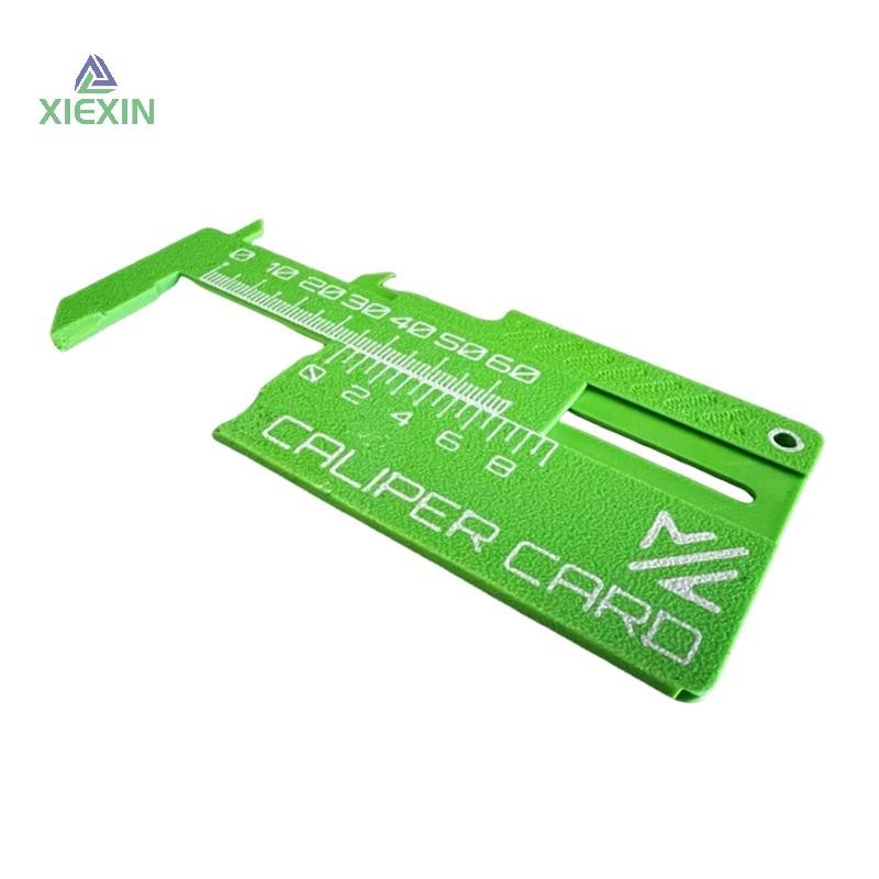 HanxiStyle 3D Printed Caliper Card Mini Sliding Vernier Caliper Double ...