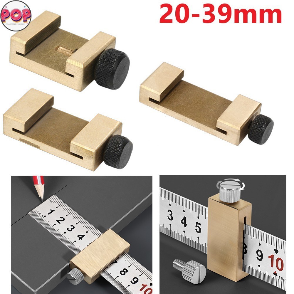 POP [HOT] Steel Ruler Stopper Fences Angles Line Scribers Positioning ...