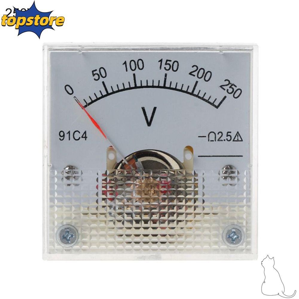 TOPSTORED DC Voltmeter, 91C4-V 0-5V 20V 30V 100V 150V 250V Analog Panel ...