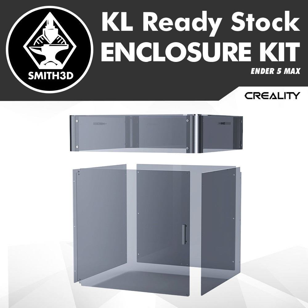 Creality Ender 5 Max Acrylic Enclosure Kit Rigid Transparent Case for ...