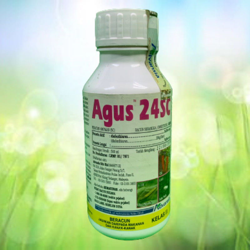 [ORIGINAL] 500ml AGUS 24SC ADVANSIA Diafenthiuron Racun Untuk Lalat ...