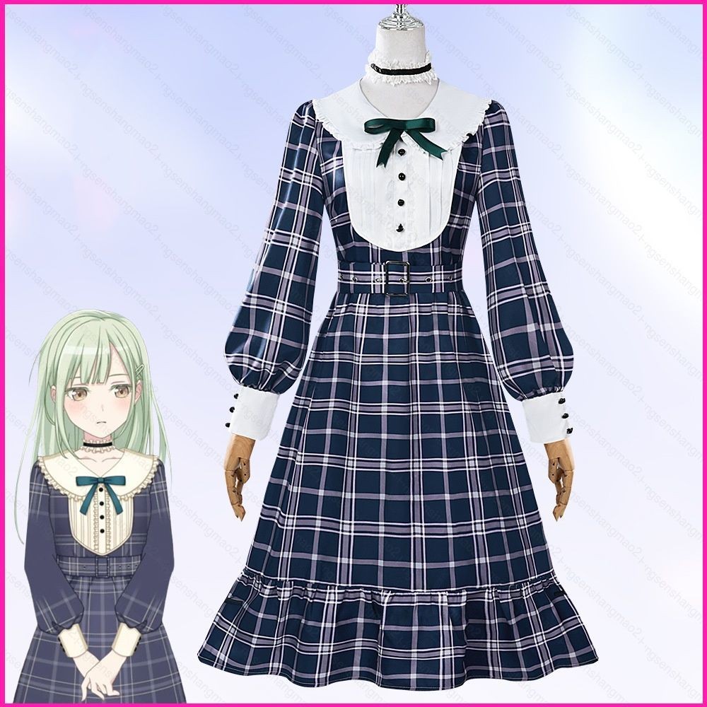 PS2 BanG Dream Its MyGO Ave Mujica Wakaba Mutsumi Mortis plaid skirt ...