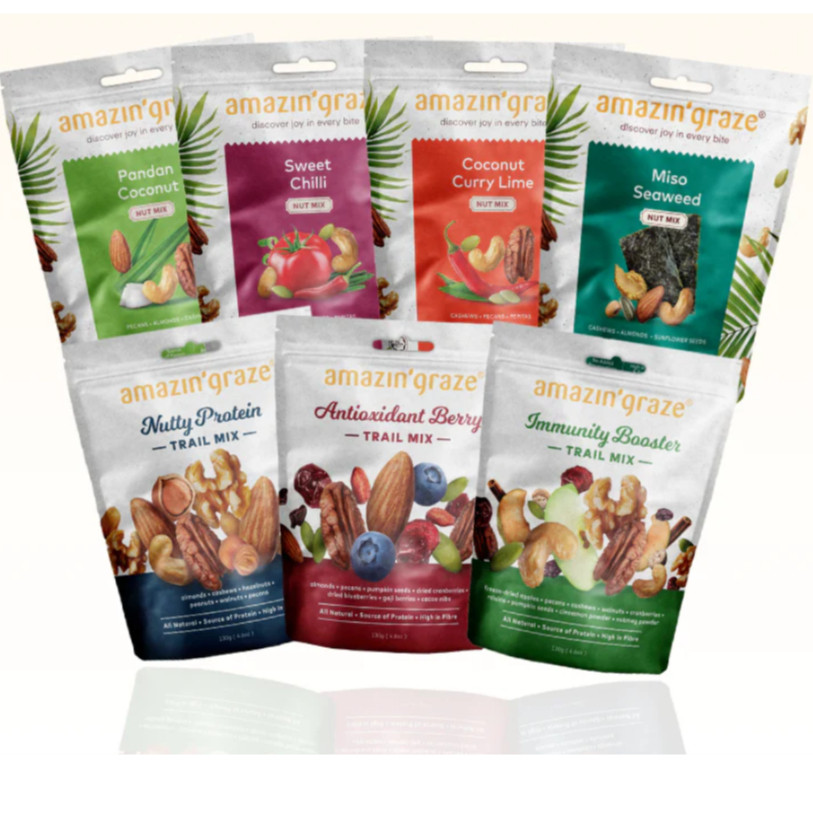 Amazin' Graze Nut & Trail Mix Assorted Collection [Ready Stock ...