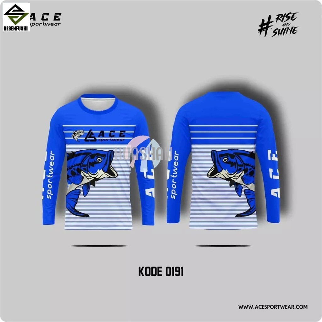 Edition Jersey Sublimation | SALT WATER Clothes Anti-UV fishing | Baju ...