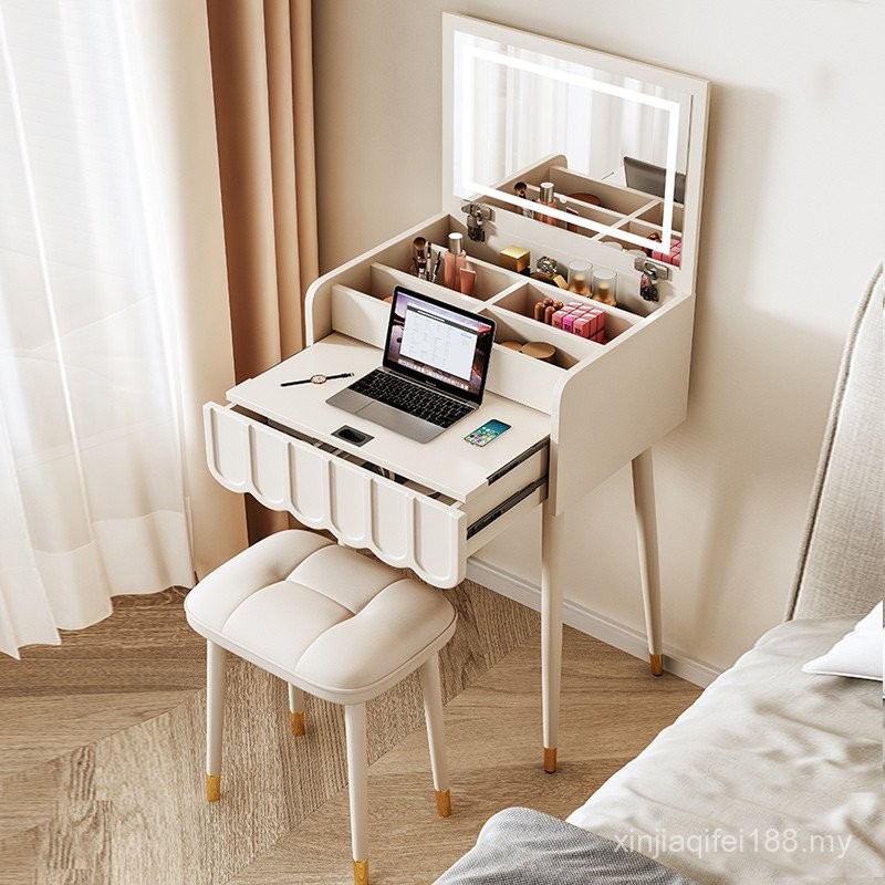 French Cream Style Dressing Table Modern Simple Light Luxury Small ...