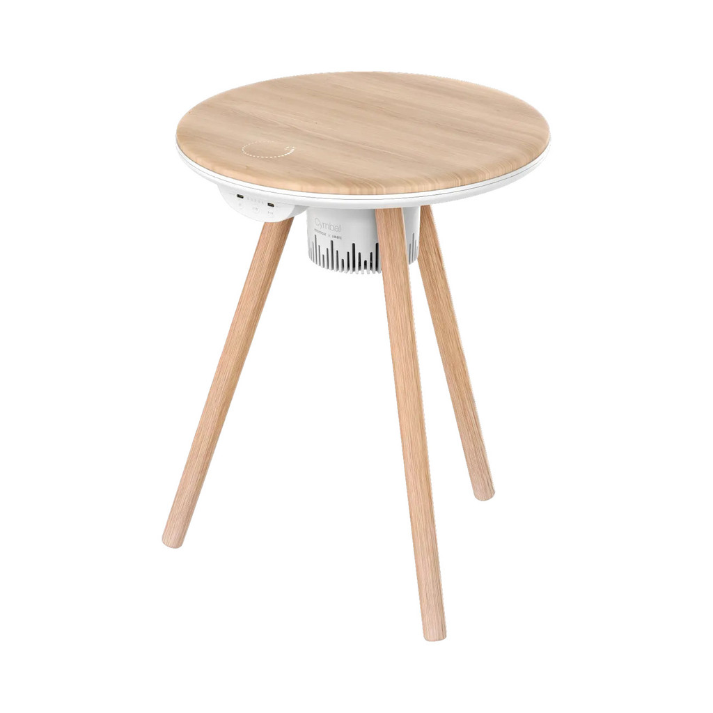 Cymbal Multifunctional Foldable Smart Table With Wireless Charging ...