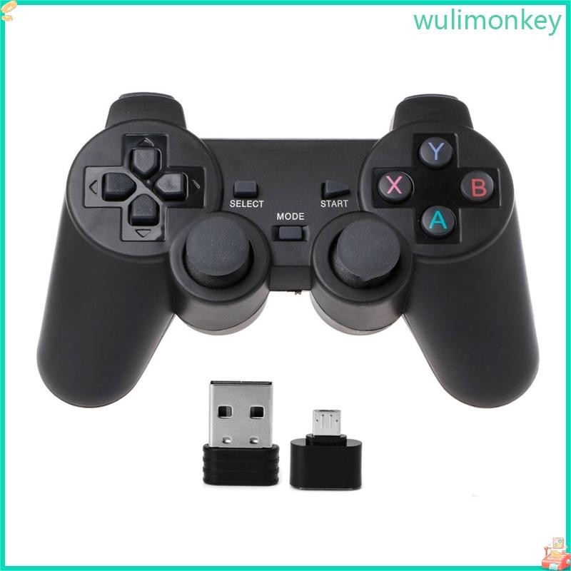 WU 2 4G Gamepad Game Controller Joystick Joypad for Android TV Box ...