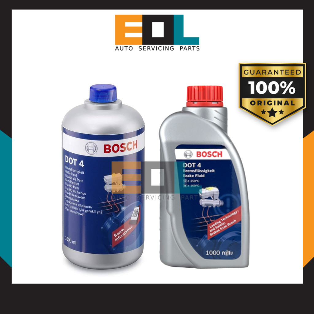 Bosch Genuine Brake Fluid DOT4 1L | Shopee Malaysia