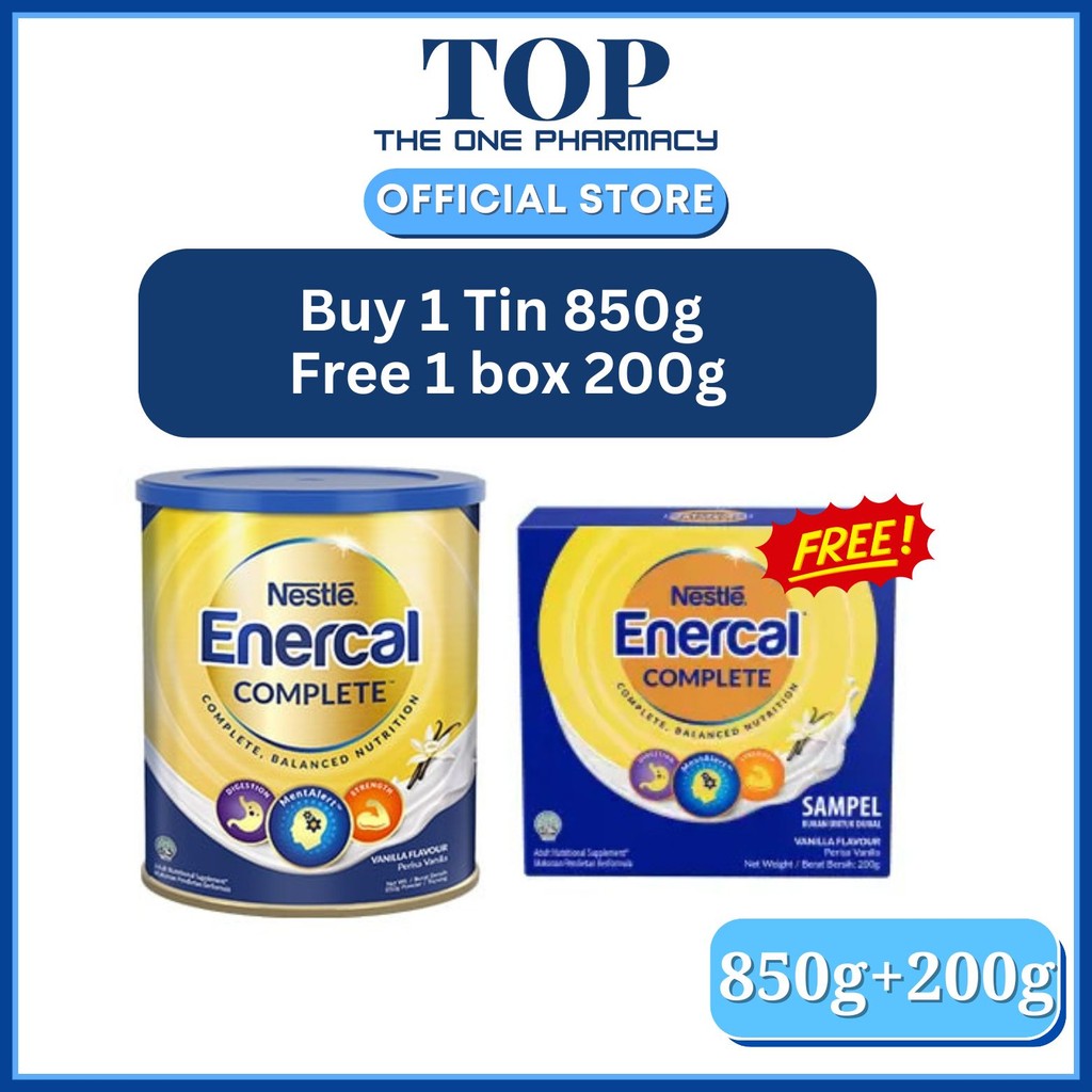 850G+ 200G Combo Set | Nestle Enercal Complete Formula Milk Powder ...