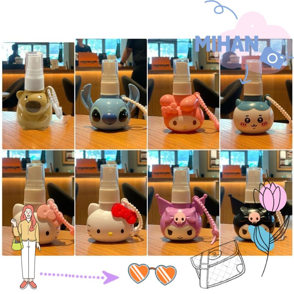MIHAN Disney Stitch Spray Bottle, 50Ml Capacity Cooling Function Sanrio ...
