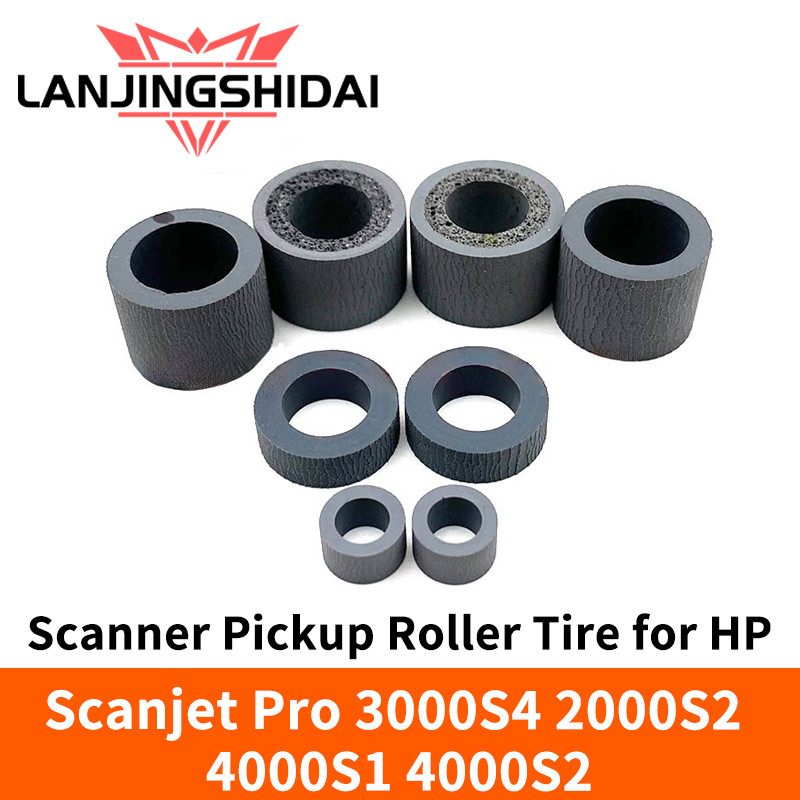 Scanner Pickup Roller Tire for HP Scanjet Pro 3000S4 2000S2 4000S1 ...