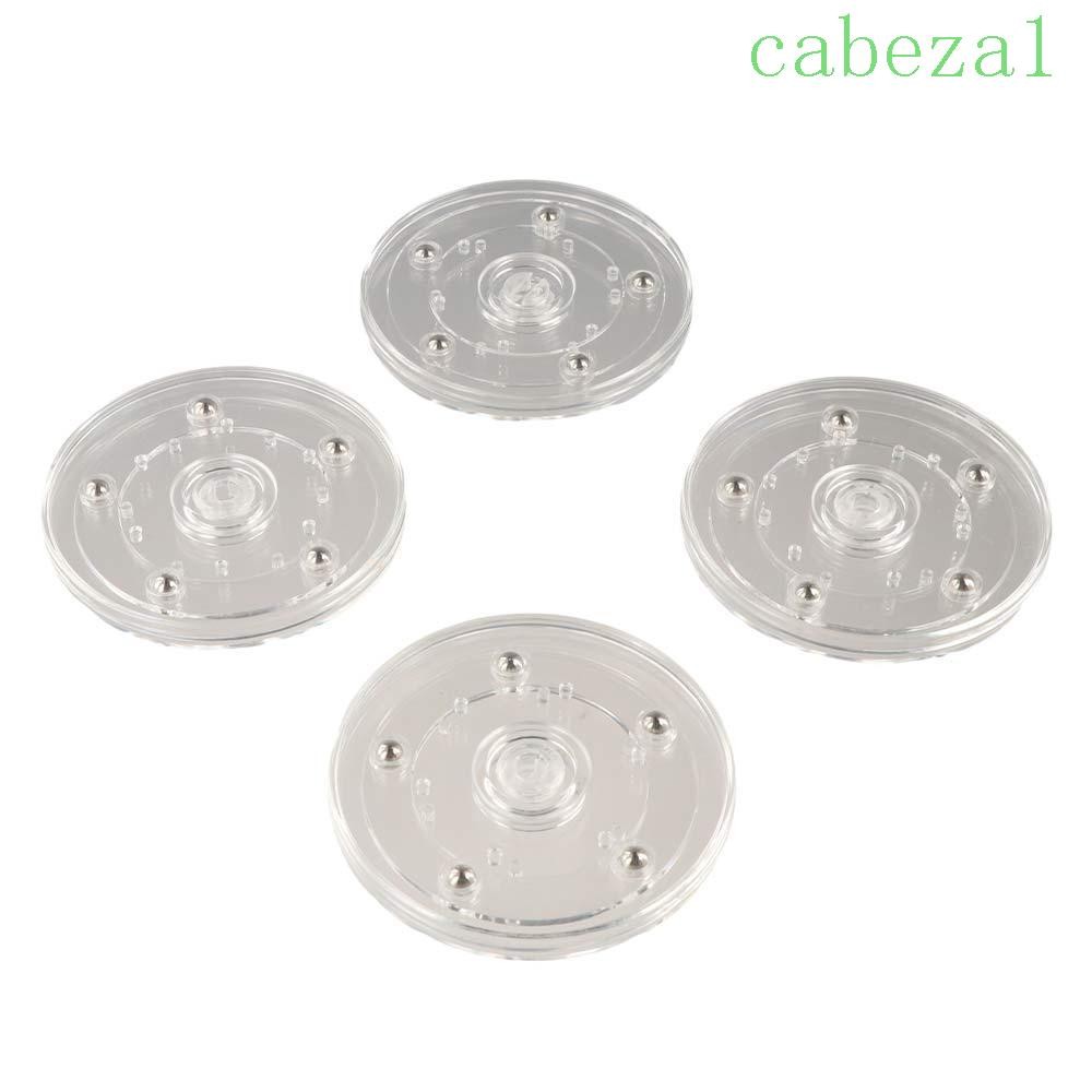 CABEZA Acrylic Turntable, Clear Round Rotating Display Stand, Round ...