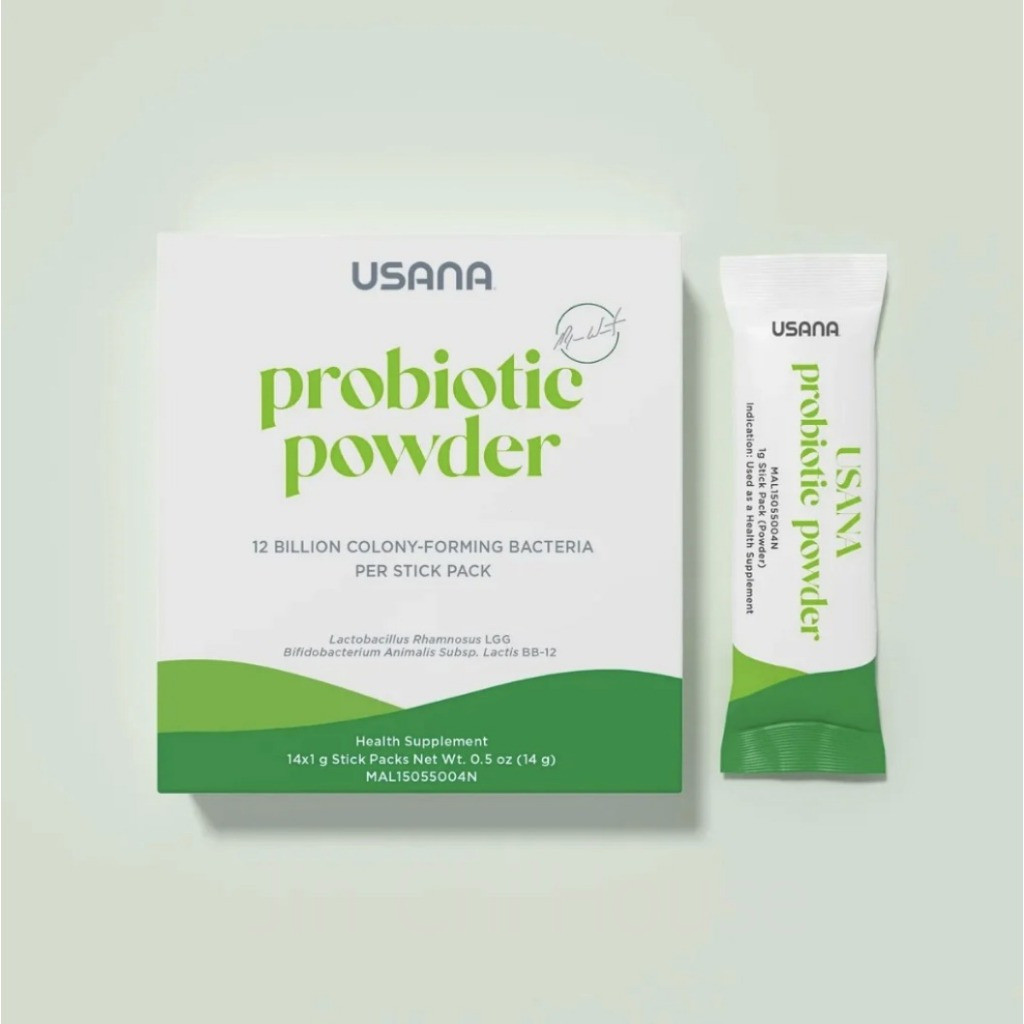 Usana Probiotic Powder vegetable juice EXP 08 2026protein peanut butter ...