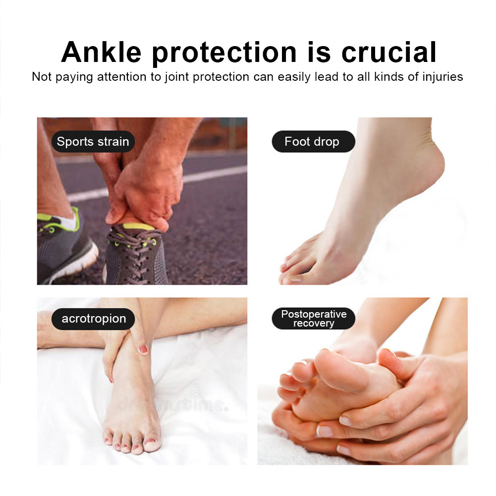 Adjustable Drop Foot Brace Foot Drop Corrector with Aluminum Strip ...