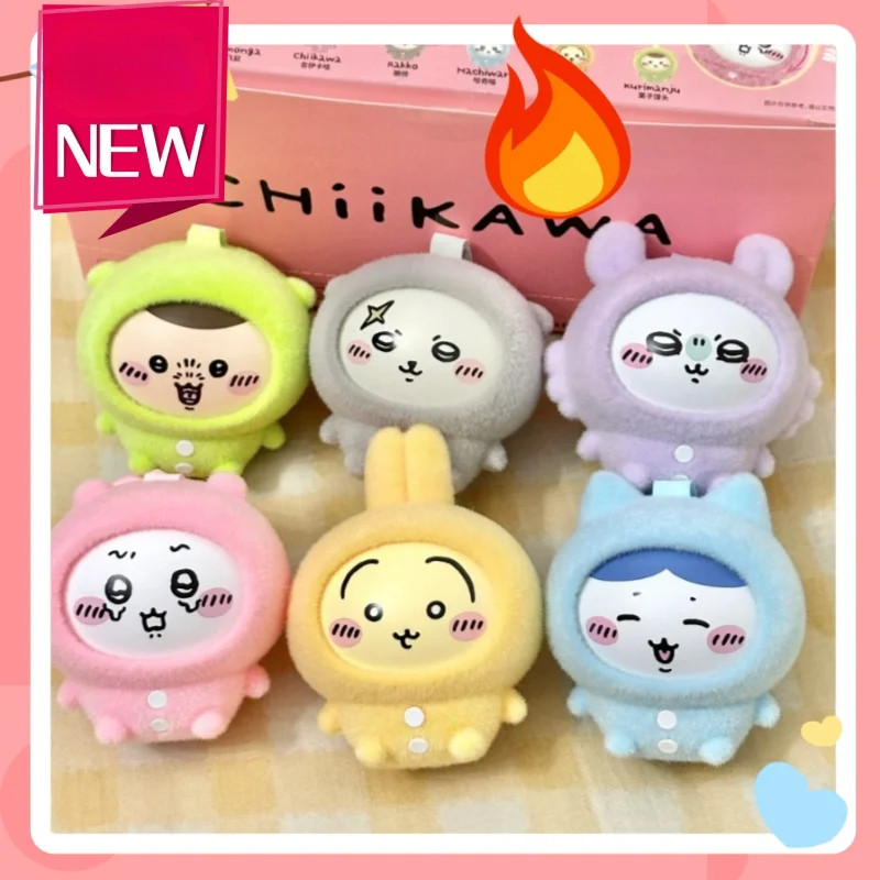 Miniso Chiikawa Nightwear Face Changing Pendant Blind Box Vinyl Series ...