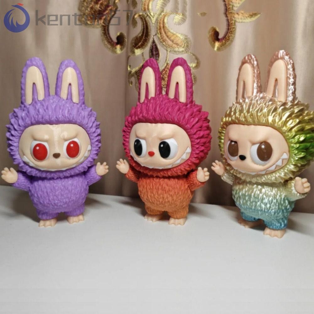 KENTON Labubu Figure, Trendy Design Cartoon Shape 3D Printing Labubu ...