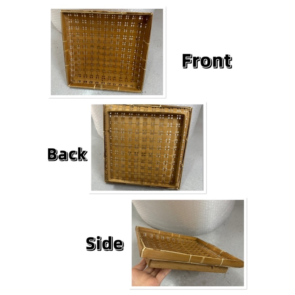 [MALAYSIA SELLER] Nyiru Tampi Beras Bulat Segi Empat Badang Bedang ...