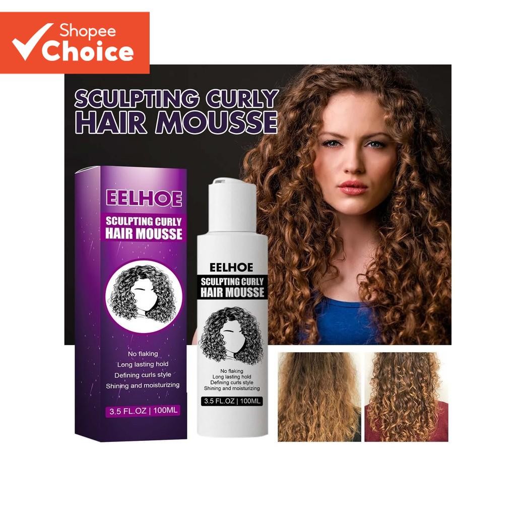 100ml New Curl Boost Cream Sculpting Curly Hair Mousse Curl Cream For ...