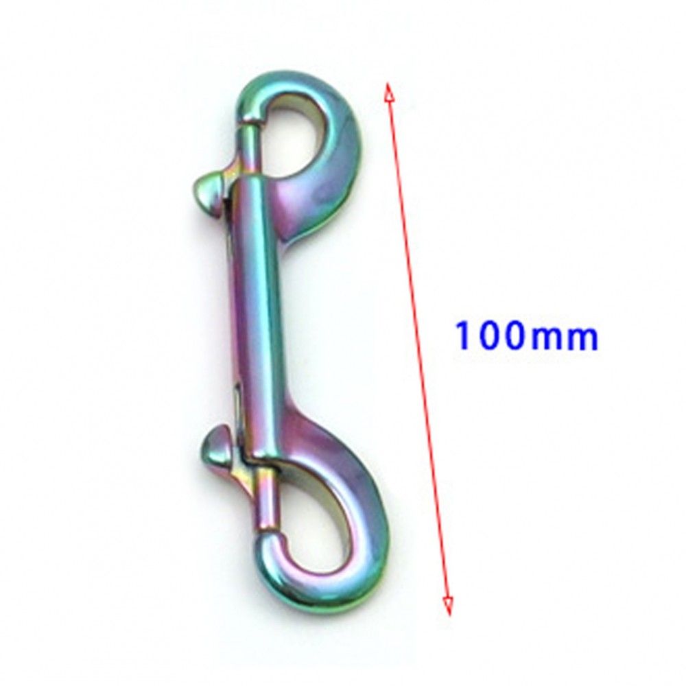 Marine Hardware Double End Diving Hook Snap with Spring Loaded Closure ...