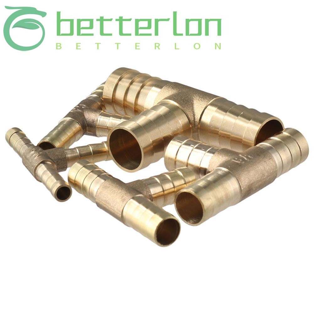 BETTER-LONTIME Barb Splicer Fitting, 1/4" 5/16" 3/8" 1/2" 5/8" 6mm 8mm ...