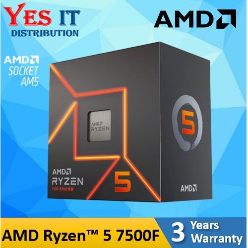 AMD Ryzen™ 5 7500F (BULK) (+ MOTHERBOARD SET) AMD CPU | Shopee Malaysia