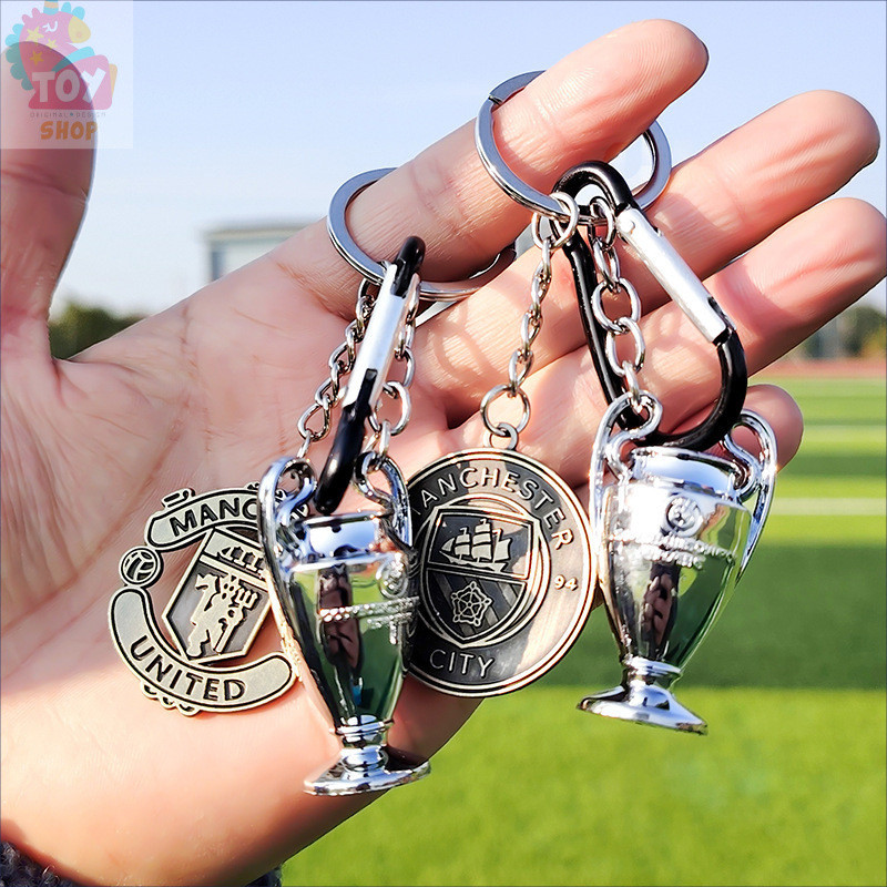 Creative Football Keychain Champions League Logo Keychain Real Madrid ...