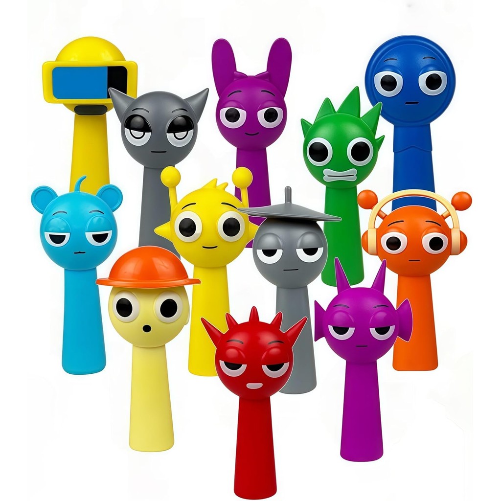 Sprunki Action Figures,Sprunki Toys Sprunkies Game,Office Room Figurine ...