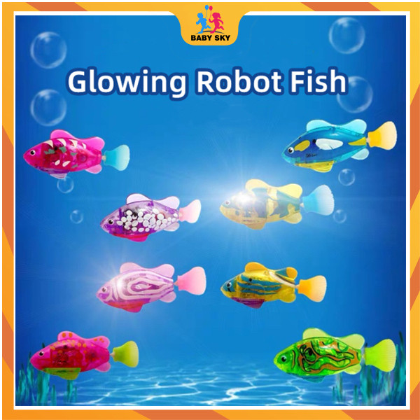 robot fish toy swimming robo fish toy moving fish toys for kids baby ...
