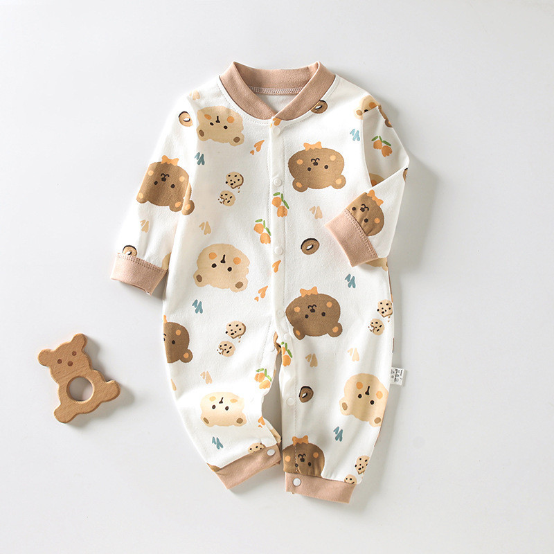 NINI Newborn Baby Romper Baju Bayi Murah Long Sleeve Jumpsuit Clothing ...