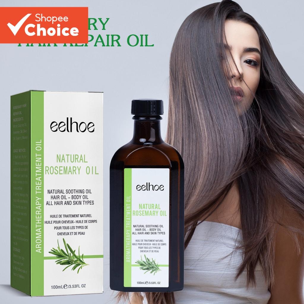 Eelhoe Natural Rosemary Oil Anti-Frizz Persistent Compliance Retain ...
