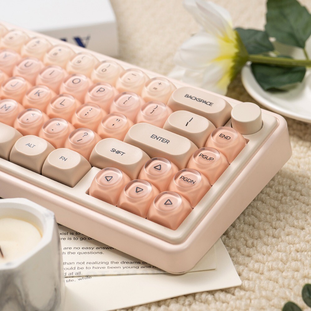 Liquid Foundation Keycap HOA Profile 132 Keys PBT PC Dye Sublimation ...